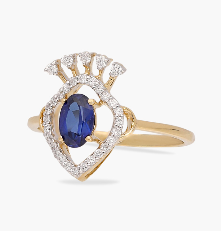 The True-Blue Talia Ring | Online Jewellery Shopping India | Jewelroof ...