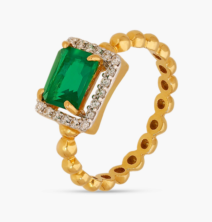 The Vert Pierre Ring | Online Jewellery Shopping India | Jewelroof by ...